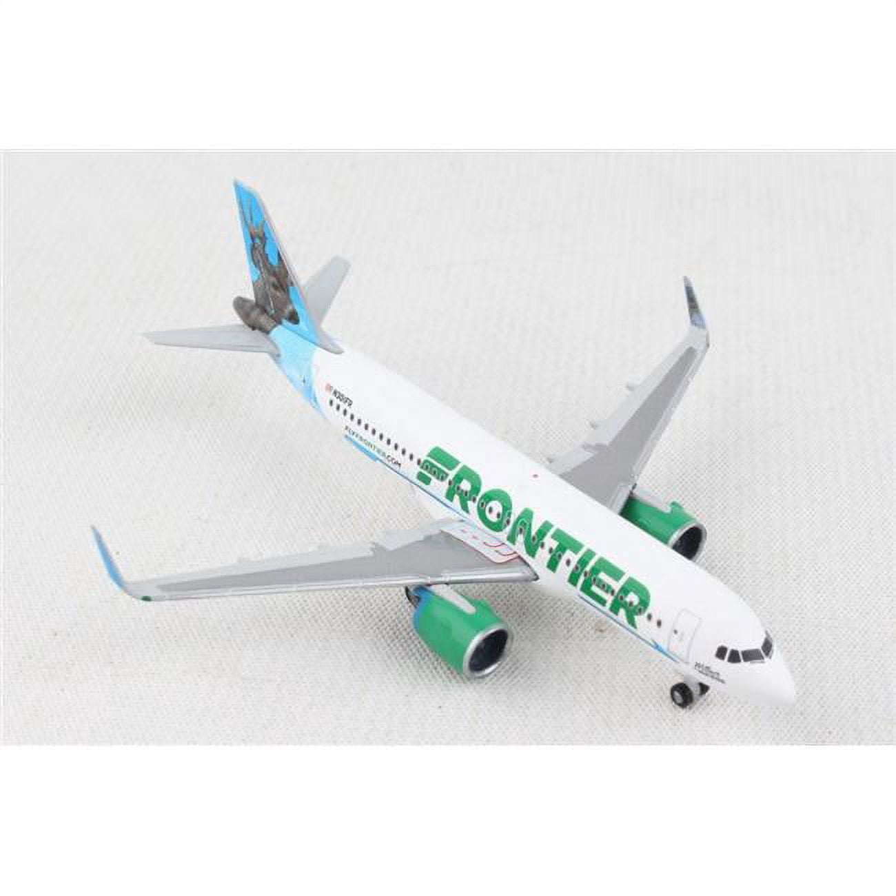 1-500 Frontier A320Neo Wilbur The Whitetail Model Airplane - Walmart.com