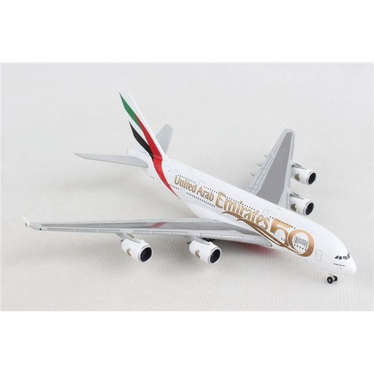 1-500 Scale Emirates A380 50th Anniversary Model Aircraft Toy - Walmart.com