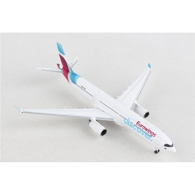 1-500 Scale Eurowings A330-300 Model Aircraft Toy - Walmart.com