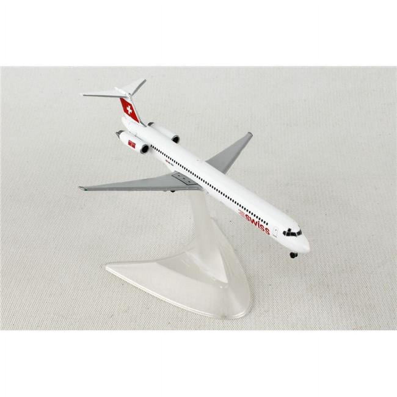 1-500 Scale Swiss Air Lines Mcdonnell Douglas-83 Model Airplane ...