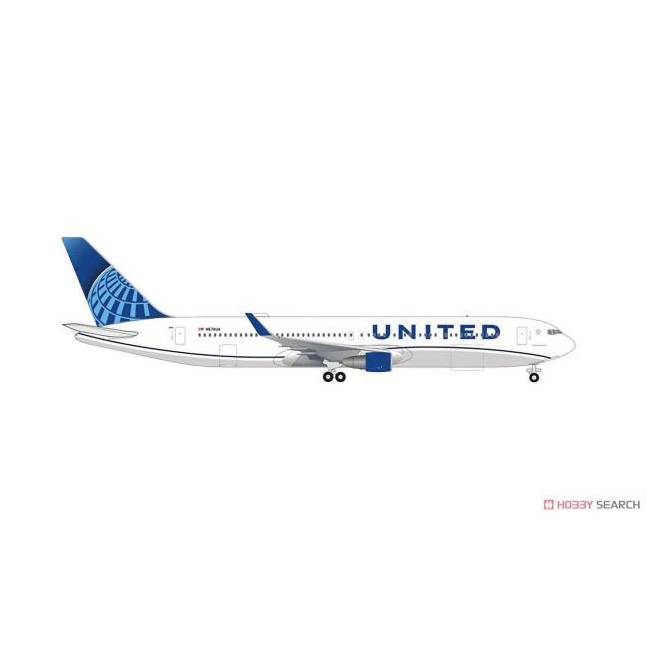 1-500 Scale United 767-300 Model Airplane - Walmart.com