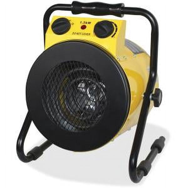 1,500 Watt Heavy Duty Electric Portable Utility Heater, Yellow ...