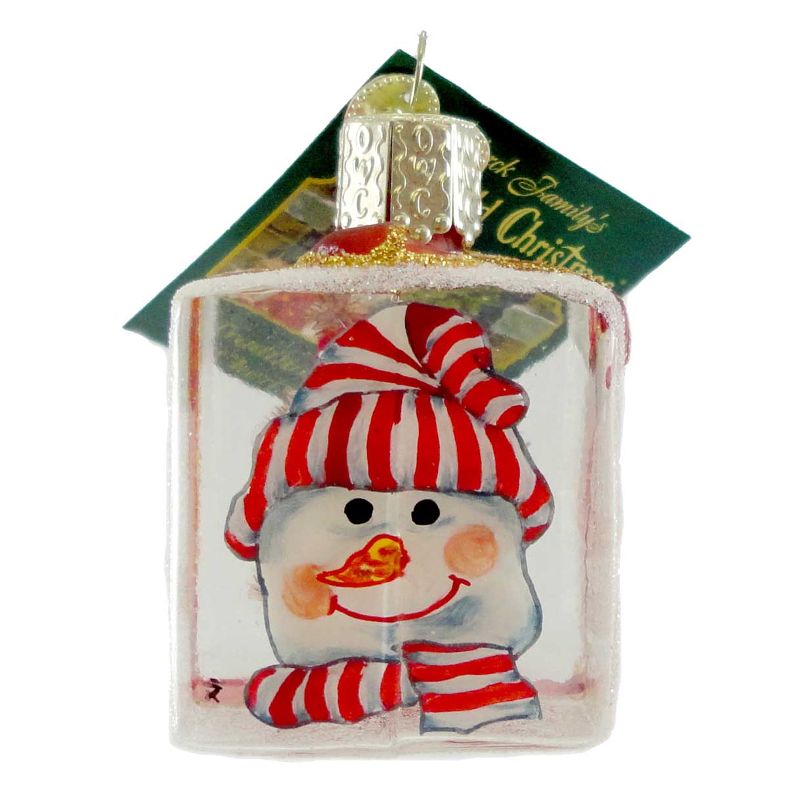 1.50In Snowman Pals, Glass, Ornament Inside Out Art Snowman 99505 ...