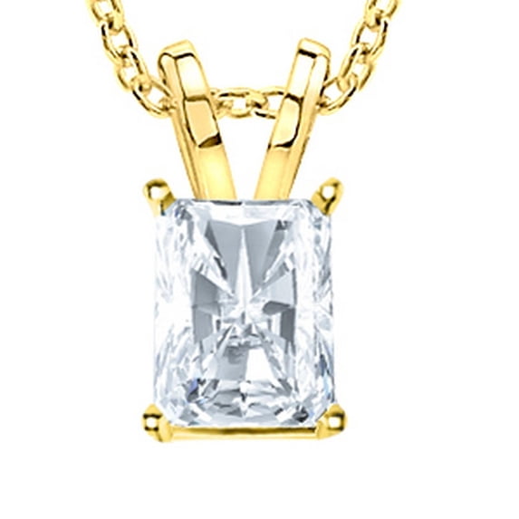 1.51 Carat 14K Yellow Gold Radiant Shape IGI Certified LAB GROWN ...