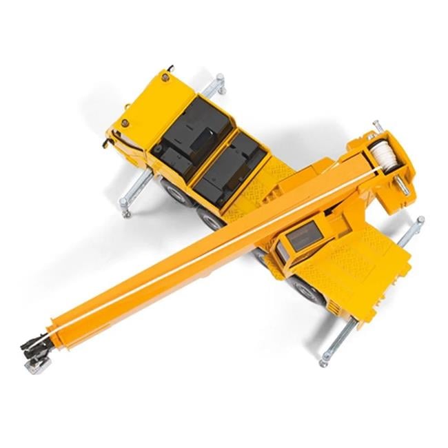 1-55 Scale Diecast Model Mobile Crane, Yellow - Walmart.com