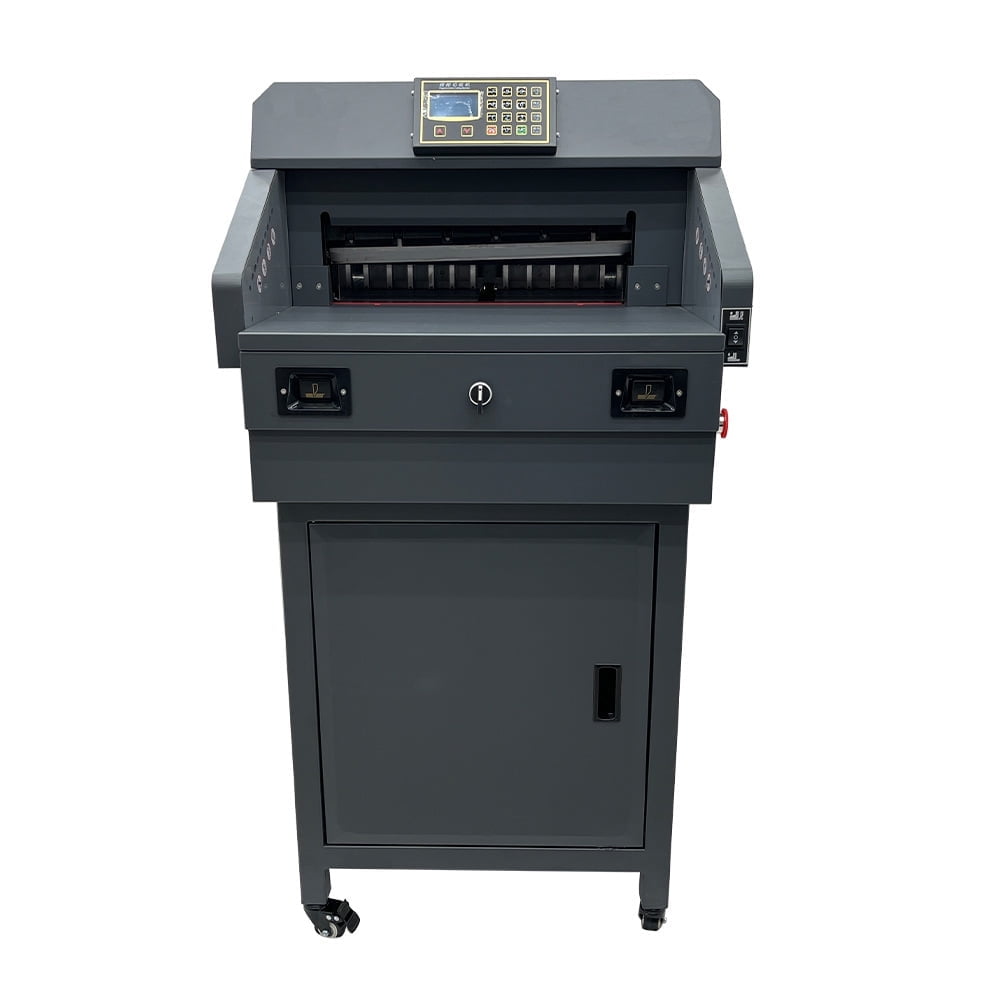 1.57"-18.11" Electric Stand Paper Cutter Commercial Paper Stack Cutter ...