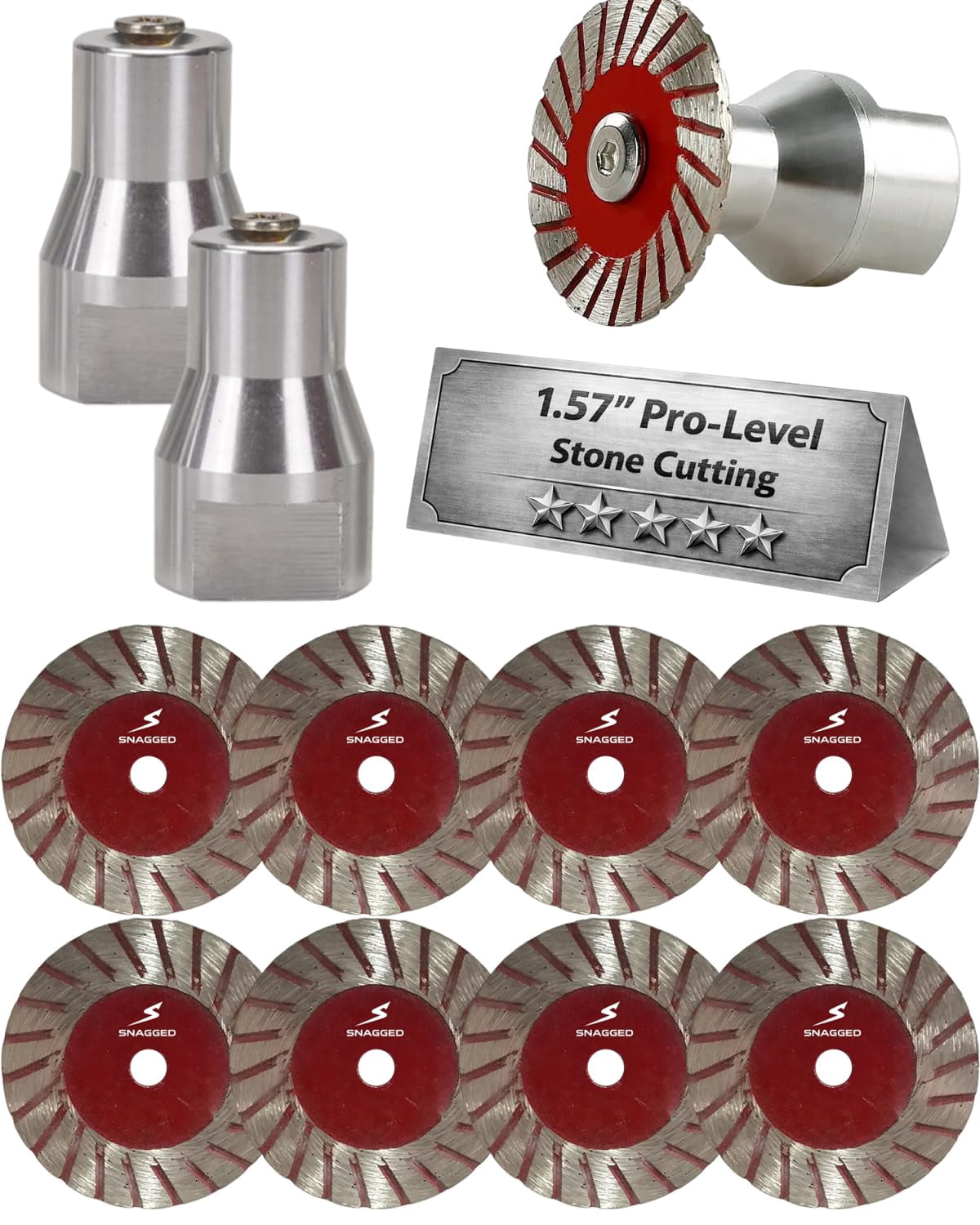 1.57" Diamond Saw Blades Set Precision Stone Cutting Made Easy 40mm ...