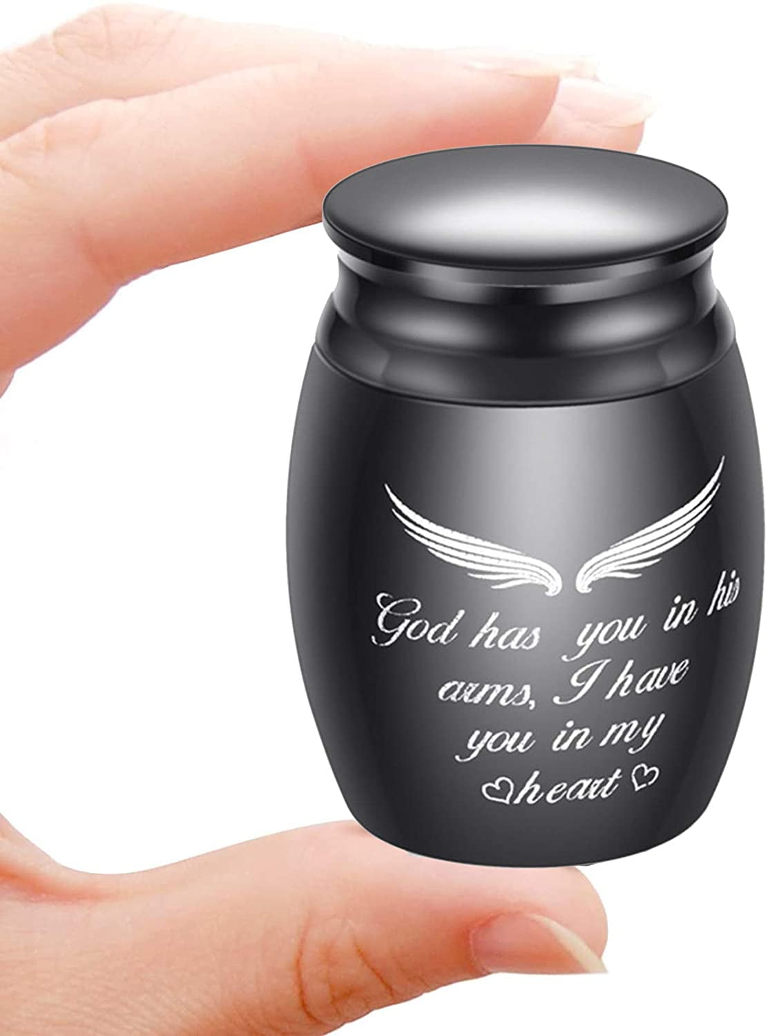 1.57 Inches Small Keepsake Urns Ashes Mini Cremation Urns for Ashes ...