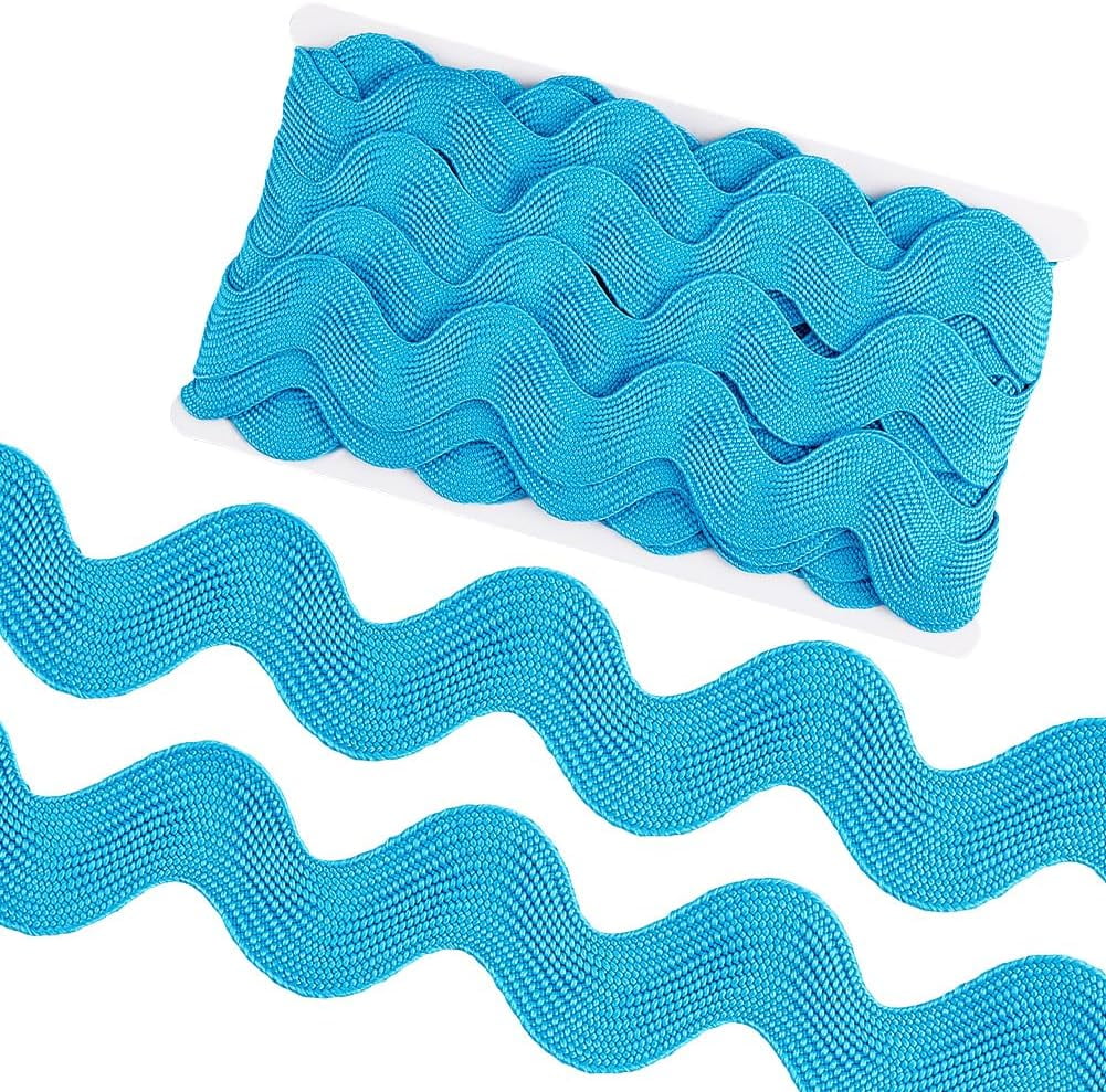1.58 Inch/40mm Jumbo Rick Rack 10 Yards RIC Rac Trim Christmas Wave ...