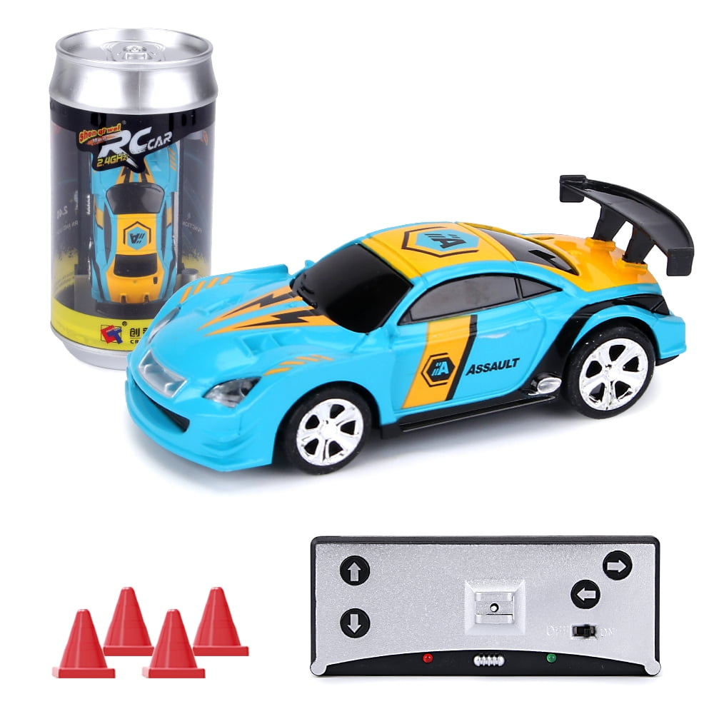 1:58 Remote Control MINI RC Car Battery Operated Racing Car PVC Cans ...