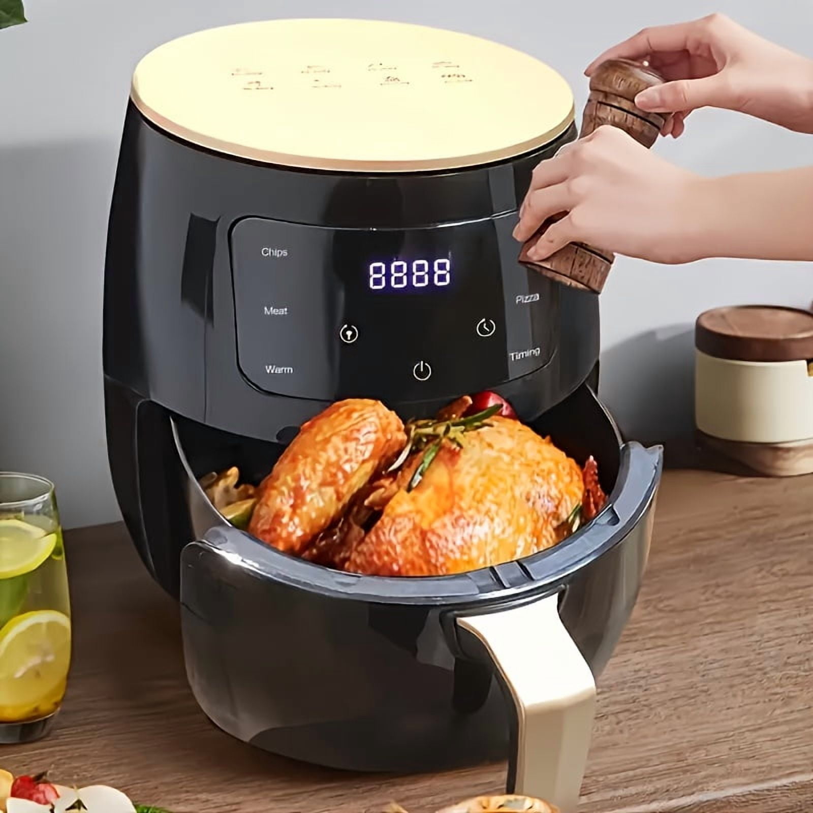 1.59/1.06/1.19/2.64Gal Colorful Touch Screen Air Fryer Large Capacity ...