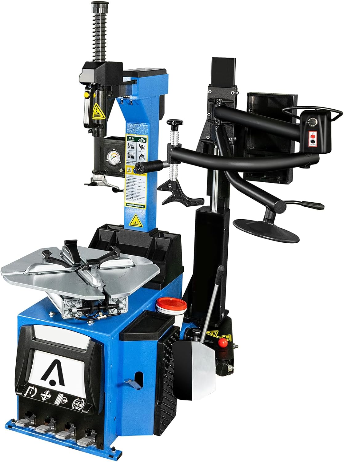 1.5HP Tire Changer Machine,Pneumatic Tilt-Back Automatic Tire Machine ...