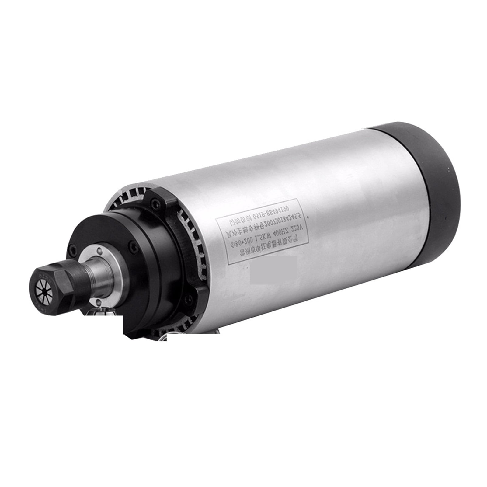 1.5KW 220 ER16 Air Cooled Spindle Motor 4 Bearing Air Cooling 1500W CNC ...