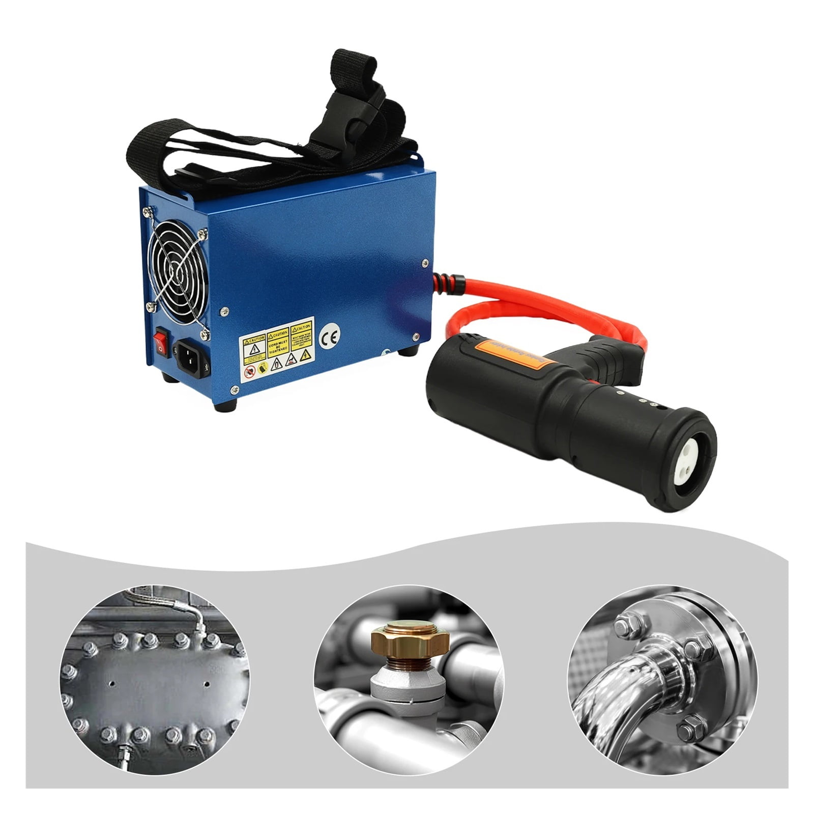 1.5KW Induction Heater Screws Release Heater Flameless Electromagnetic ...