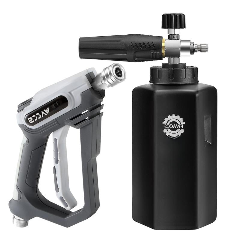 1.5L Foam Cannon for Pressure Washer - 4000 PSI Car Wash Attachment ...