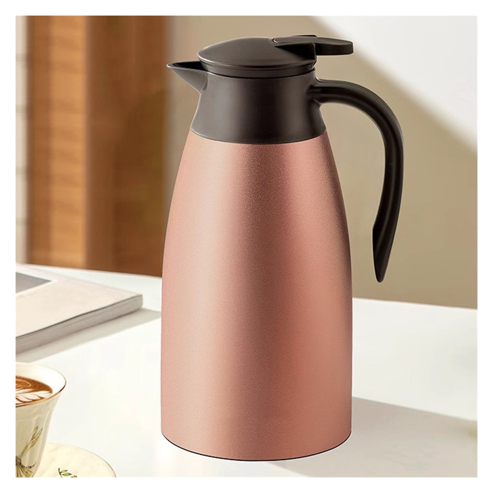 1.5L Insulated Jug,Thermal Coffee Pot,Stainless Steel Tea Pot,Double ...