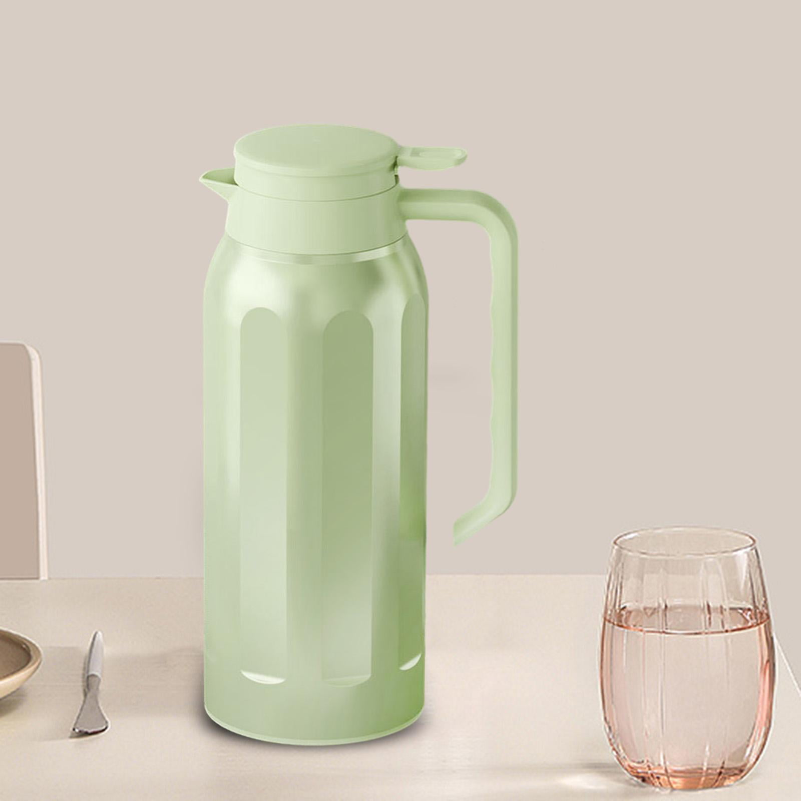 1.5L Stainless Steel Thermal Kettle Coffee Carafe Silicone Sealed ...