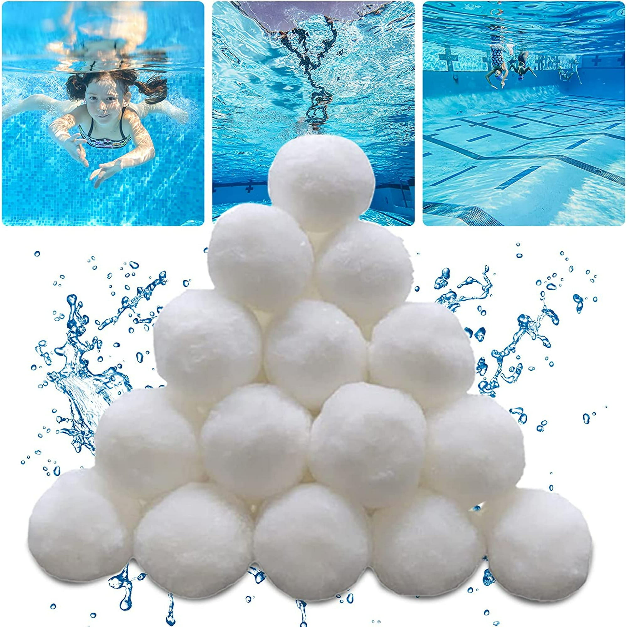 1.5LBS Pool Filter Balls for Sand Filter, Eco-Friendly Sand Filter ...