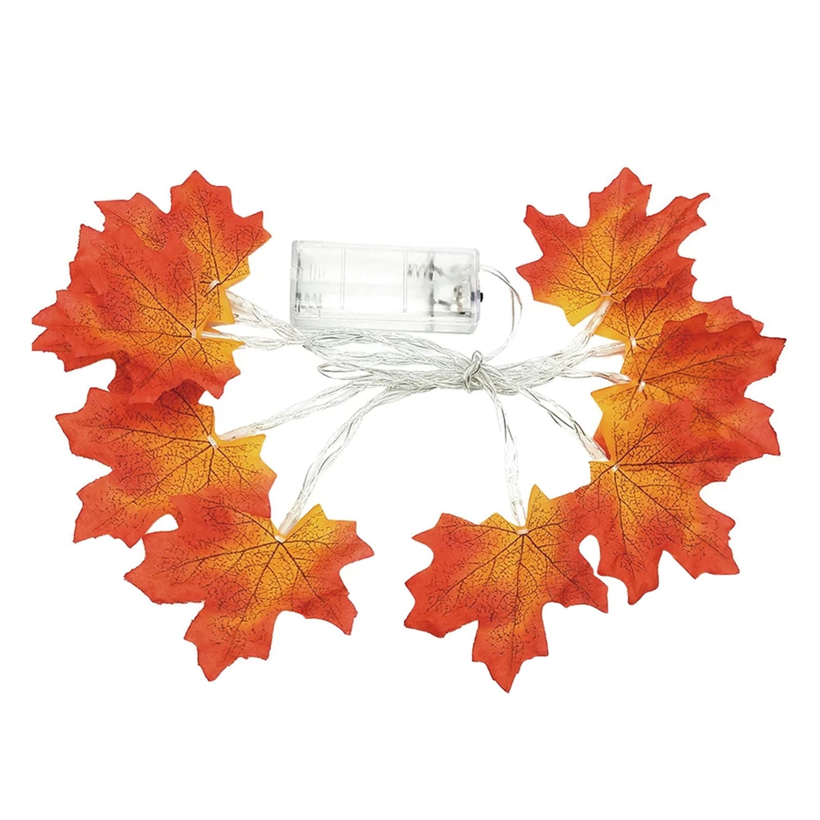 1.5M 10-Light Simulated Maple Leaf Light String,1*Maple Leaf Light ...