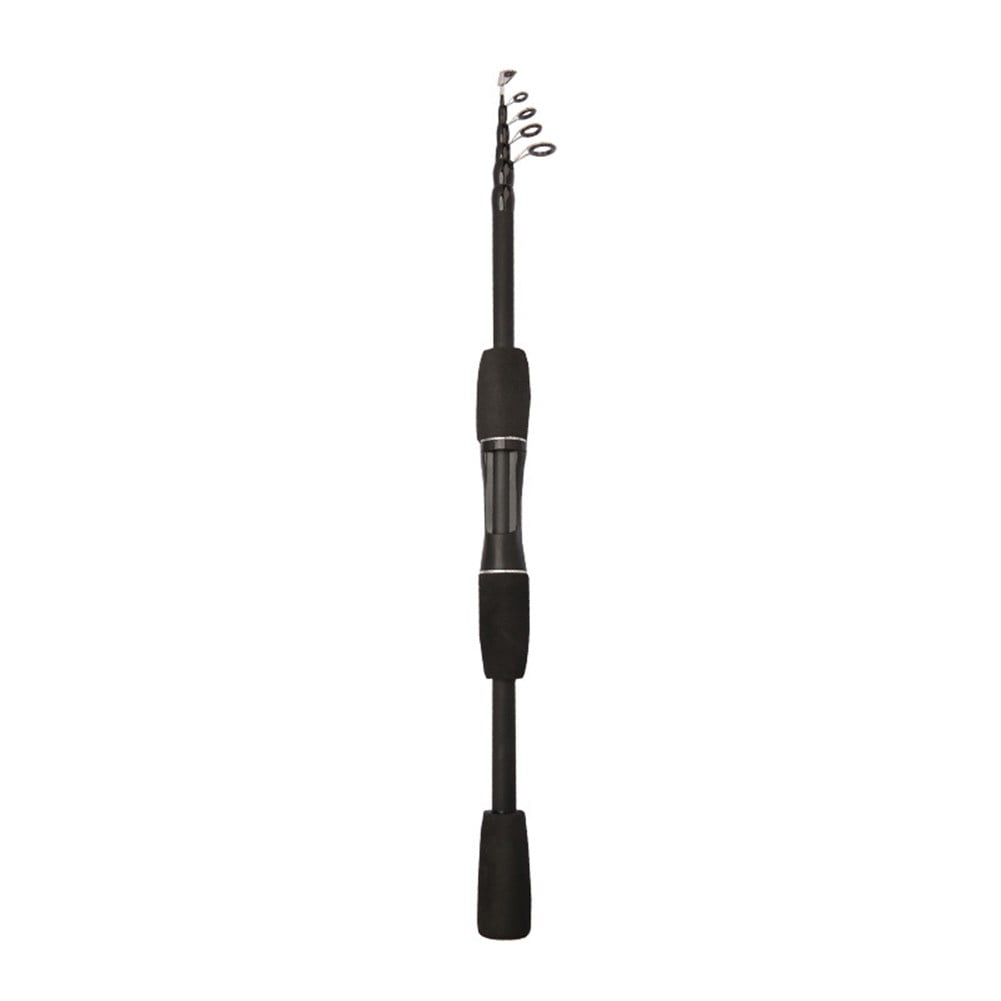 1.5M-2.1M Portable Telescopic Baitcast Fishing Rod Straight/Curved ...