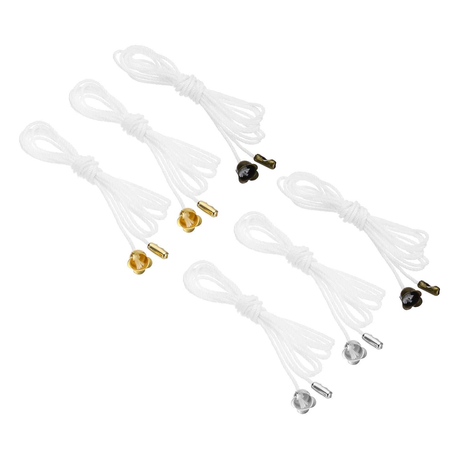 1.5M 4.9ft Ceiling Pull Chain, 6 Pcs Pulls String Extender with Flower ...