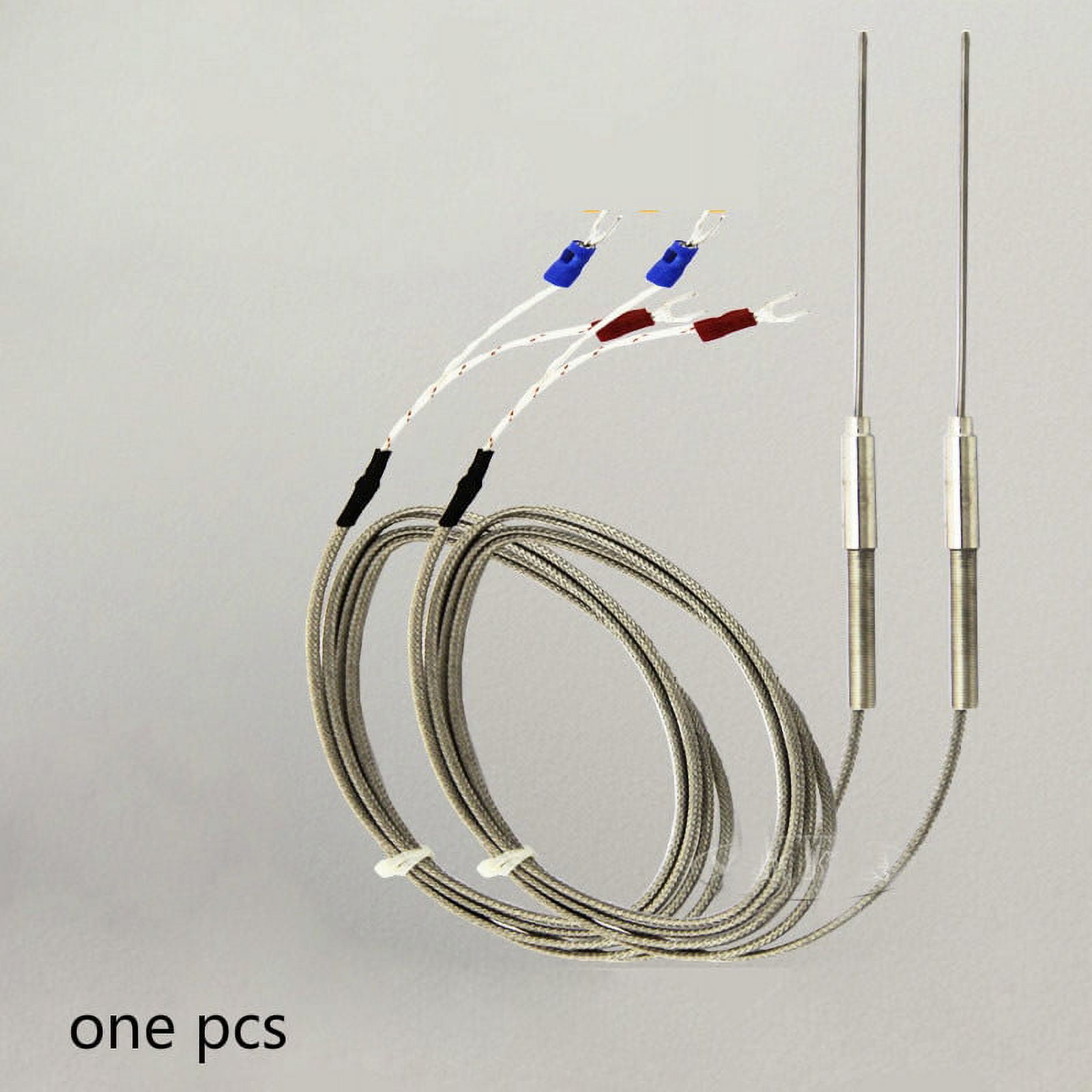 1.5M Cable High temperature probe 100mm 200mm 300mm K type Flexible ...