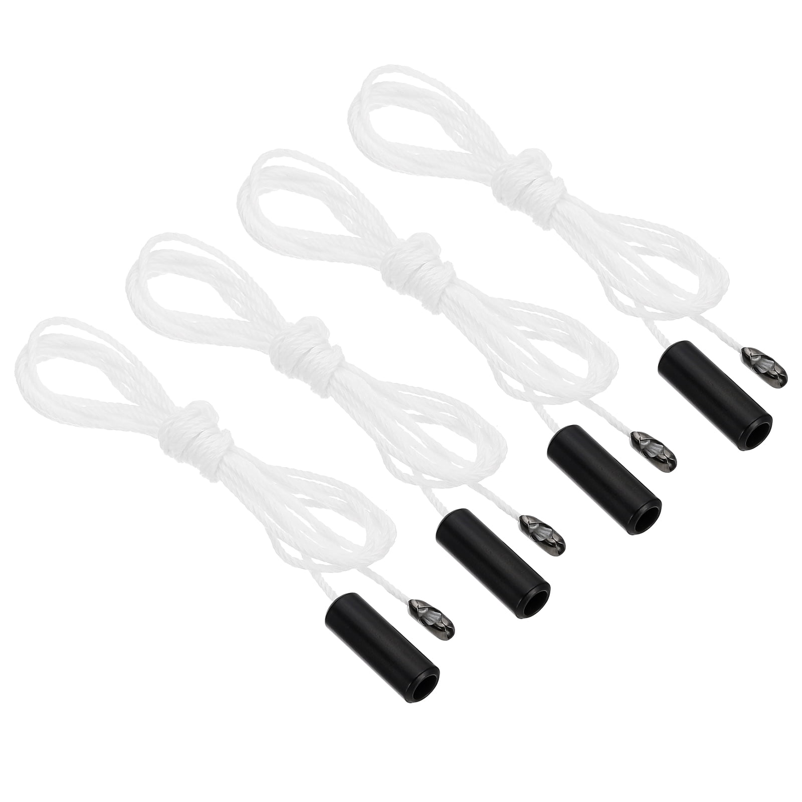 1.5M Ceiling Pull Chain, 4 Pcs Pulls String Extender with Cylinder ...