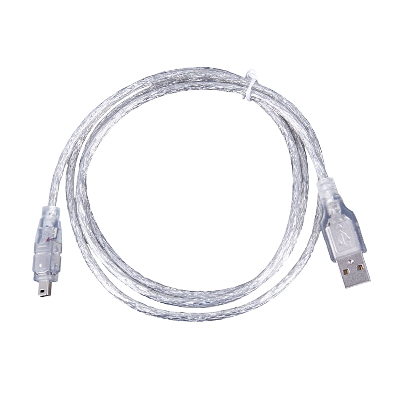 1.5M USB To IEEE 1394 4 Pin Firewire DV Adapter Cable Converter For PC ...