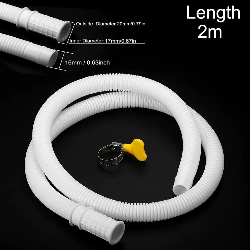 1-5M Washing Machine Draining Hose Thickened Plastic Tube Pipe ...