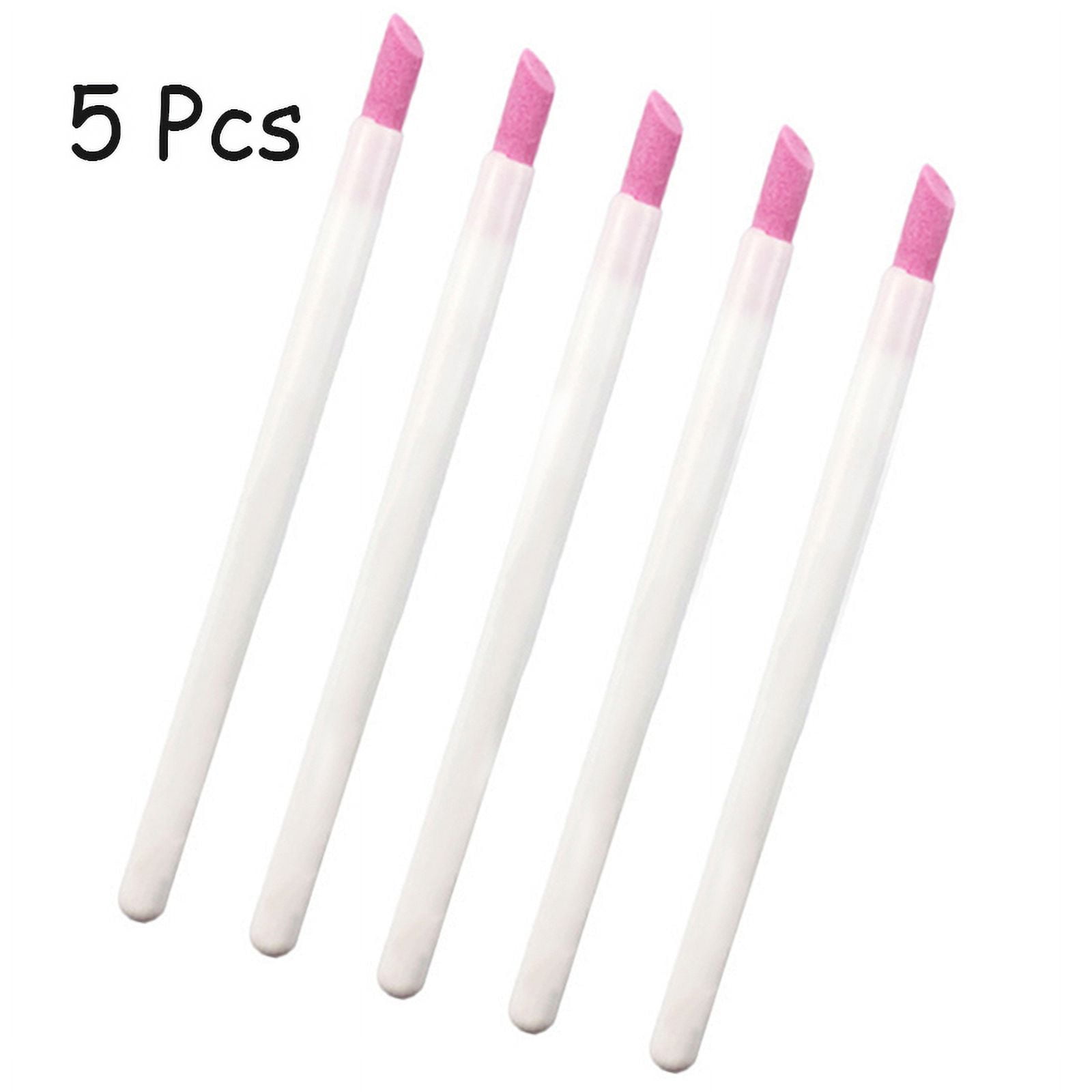 1/5PC Nails Art Quartz Grinding Pen Nail Cuticle scissors Dead Skin ...