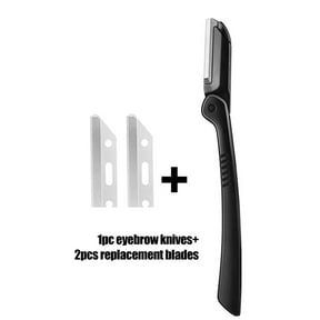 Nylea 12 Pack Eyebrow Razor, Eco-Friendly Biodegradable Trimmer ...