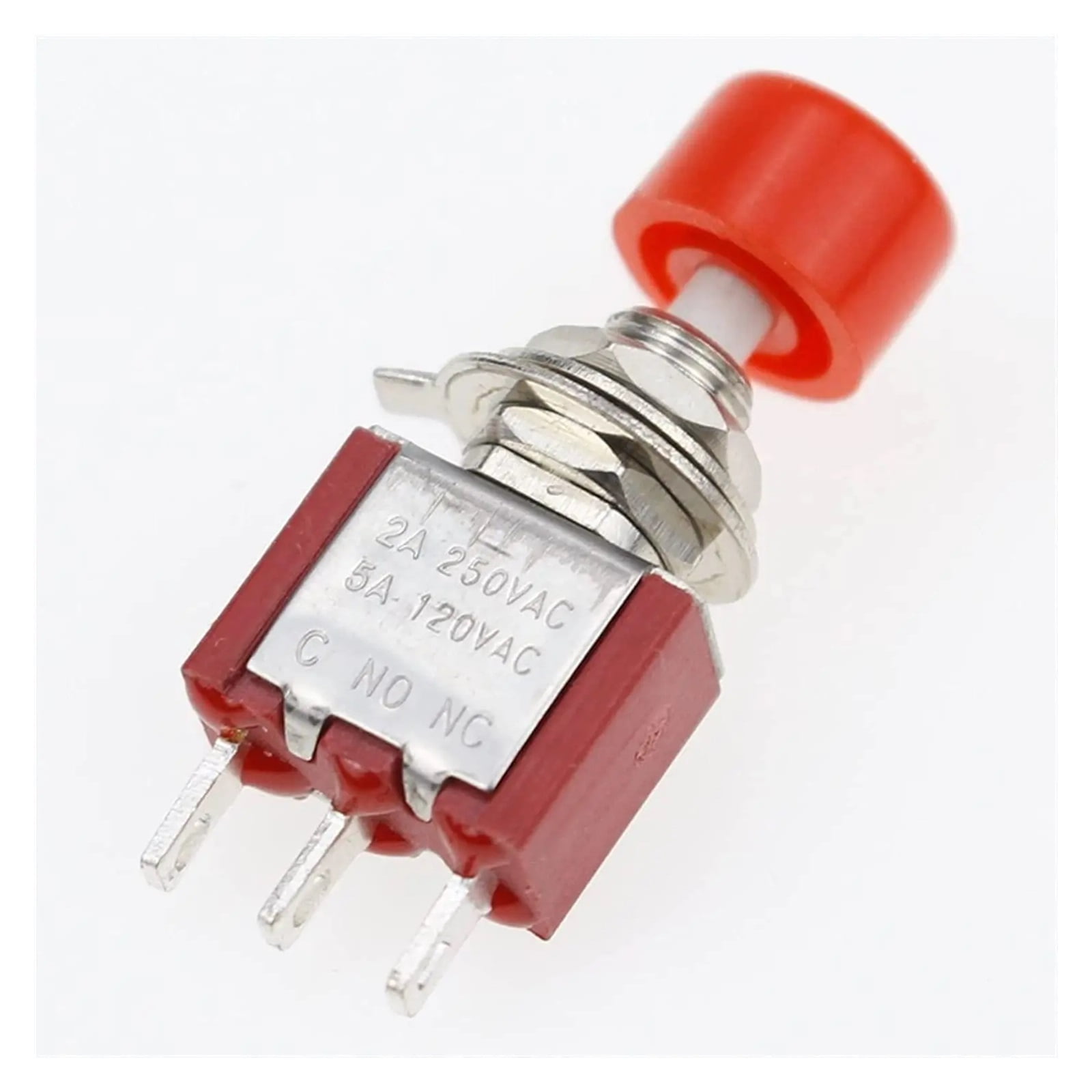 1/5Pcs 3Pin C-NO-NC 6mm Mini Momentary Automatic return Push Button ...