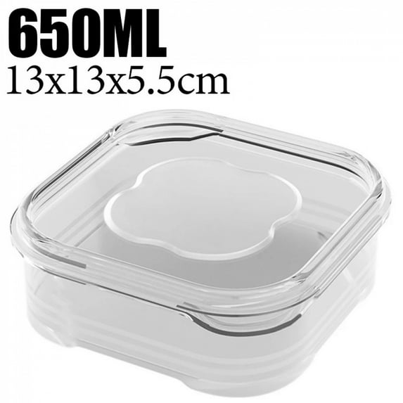 1/5Pcs Plastic Refrigerator Meat Freezer Divided Box Food Grade ...