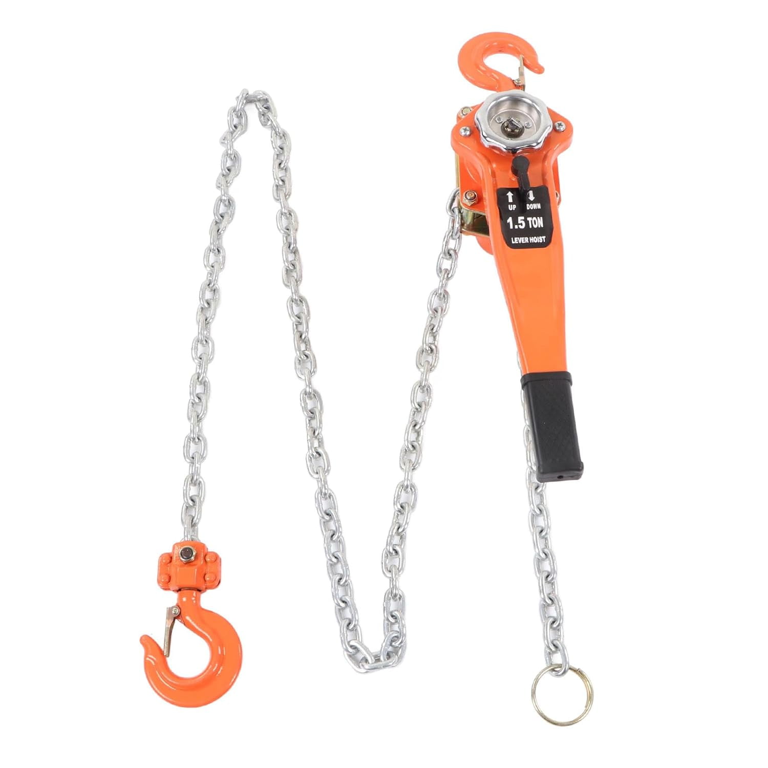 1.5T Lever Chain Hoist, 3300LBS Capacity, Heavy Duty, Ergonomic Design ...