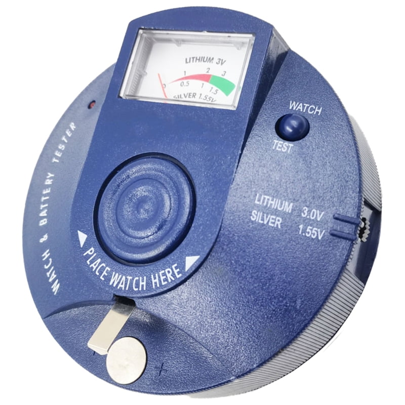 1.5V 3V Button Cell Circular Type Watch Battery Pulse Tester For Watch ...