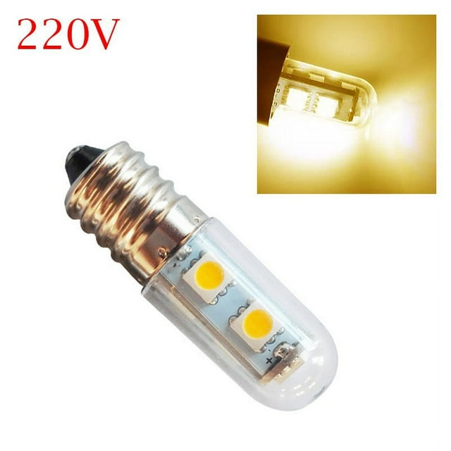 1.5W E14 Socket SMD5050 LED Light Bulb Home/Fridge/Cooker/Cabinet Lamp ...