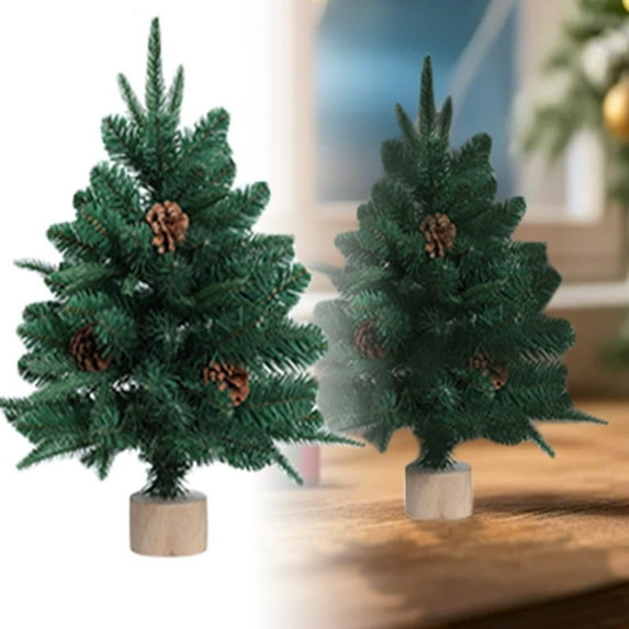 1.5ft Premium Artificial Mini Christmas Tree with Realistic Nordic ...
