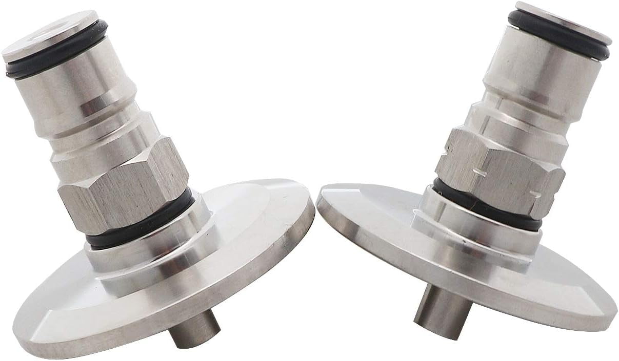 1.5in Tri Clamp to Ball Lock Post, Sanitary Brewer Fitting, ferrule for ...