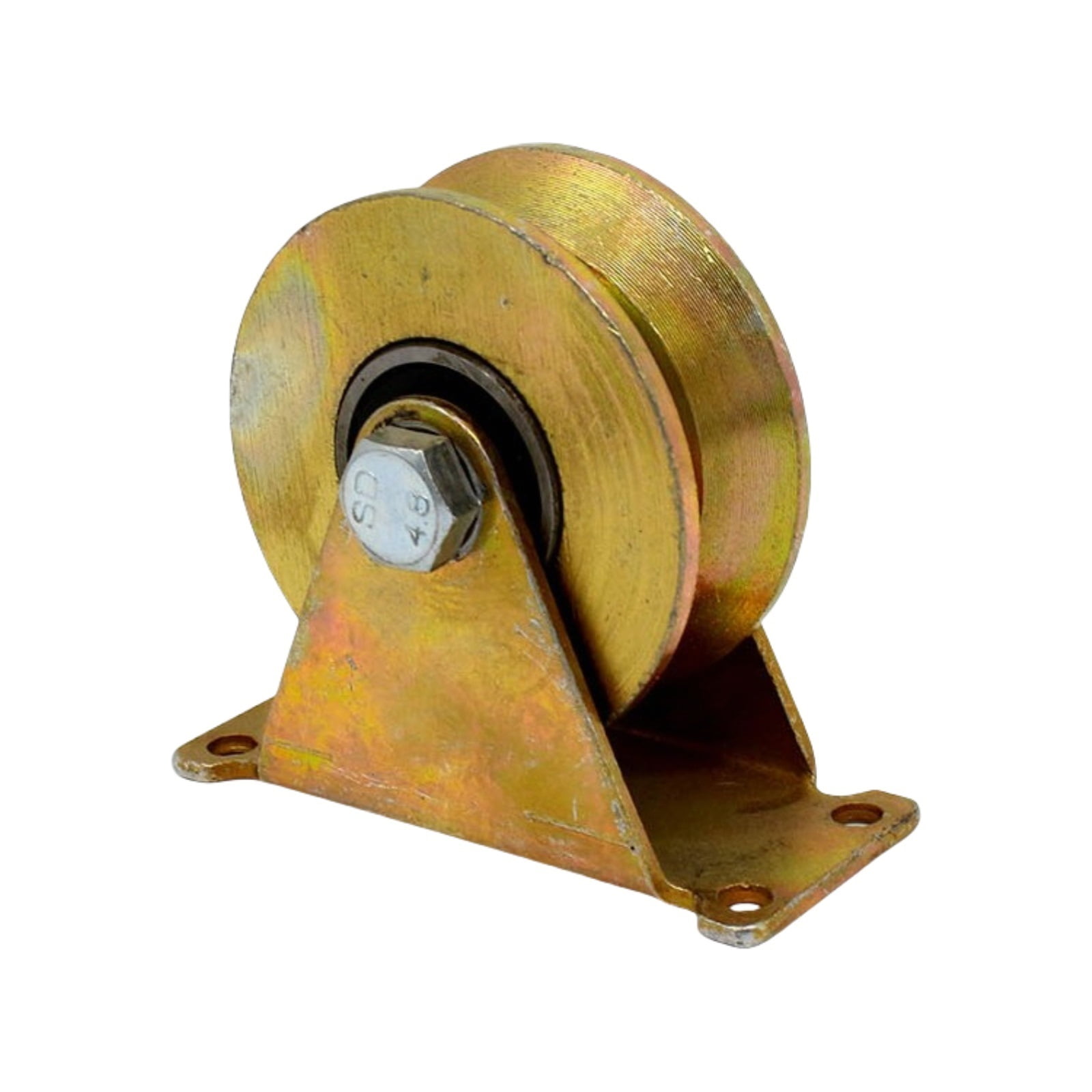 1.5in V-Groove Wheel Sliding Gate Casters Heavy Duty Rigid Roller for ...