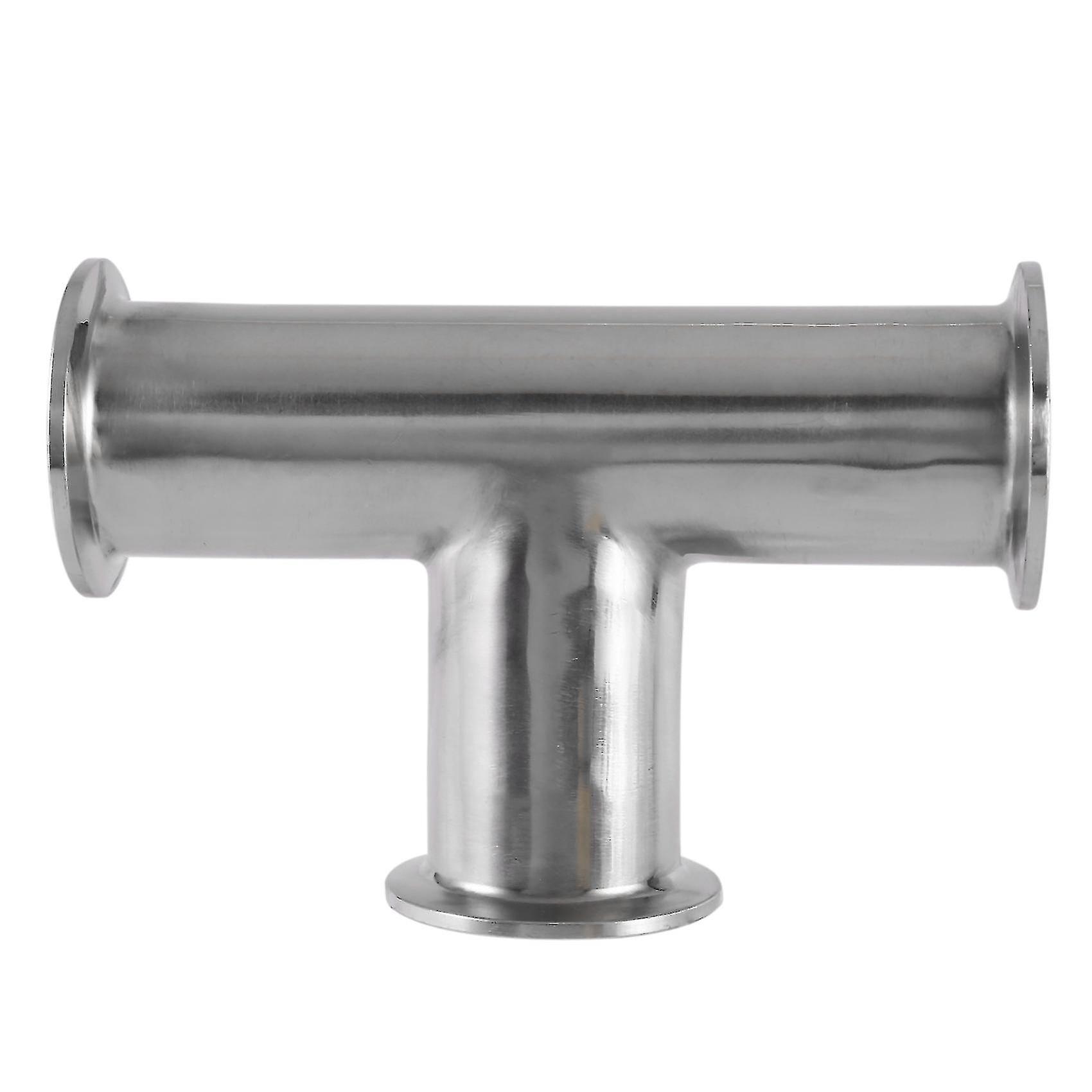 1.5inch 38mm Sanitary Tri Clamp 3 Way Tee 304 Stainless Steel Sanitary ...