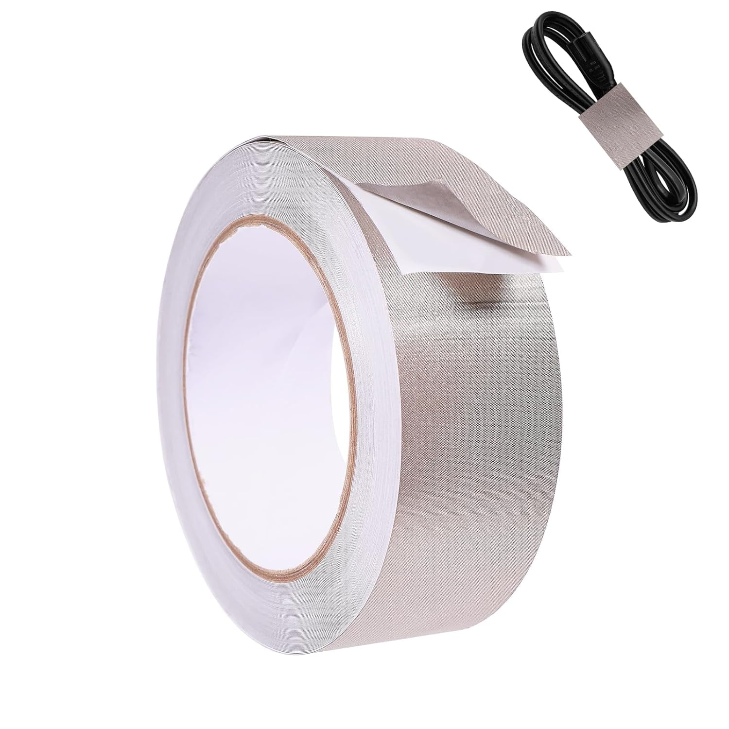1.5inch x 65Feet Double Conductive Tape Polyester Fabric Adhesive Tape ...