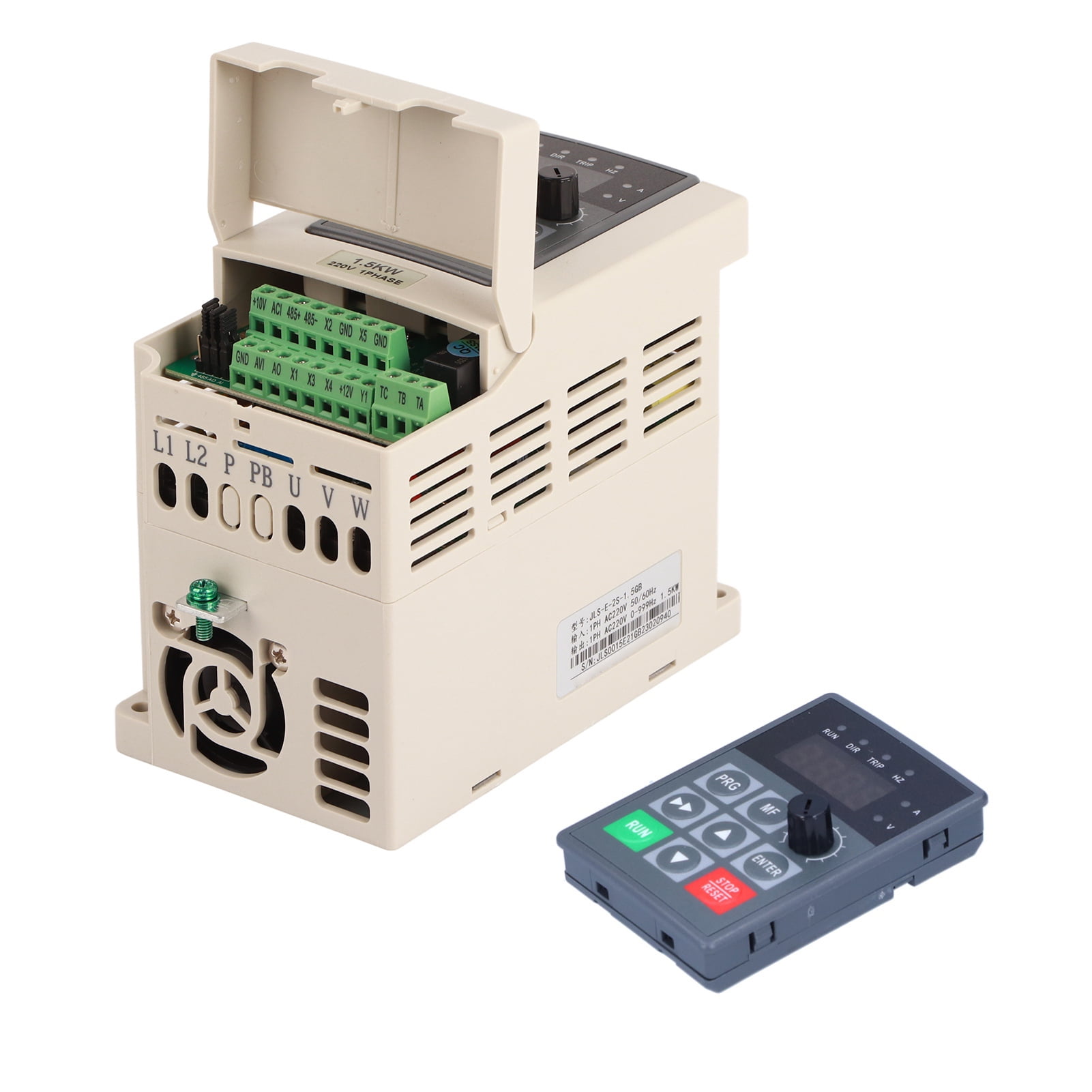 1.5kW Single Phase 220V Variable Frequency Drive with Pulse Amplitude ...