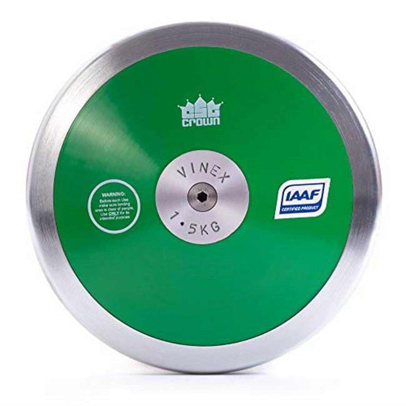 1.5kg Low Spin Discus, 70% Rim Weight – Official Track & Field Throwing ...