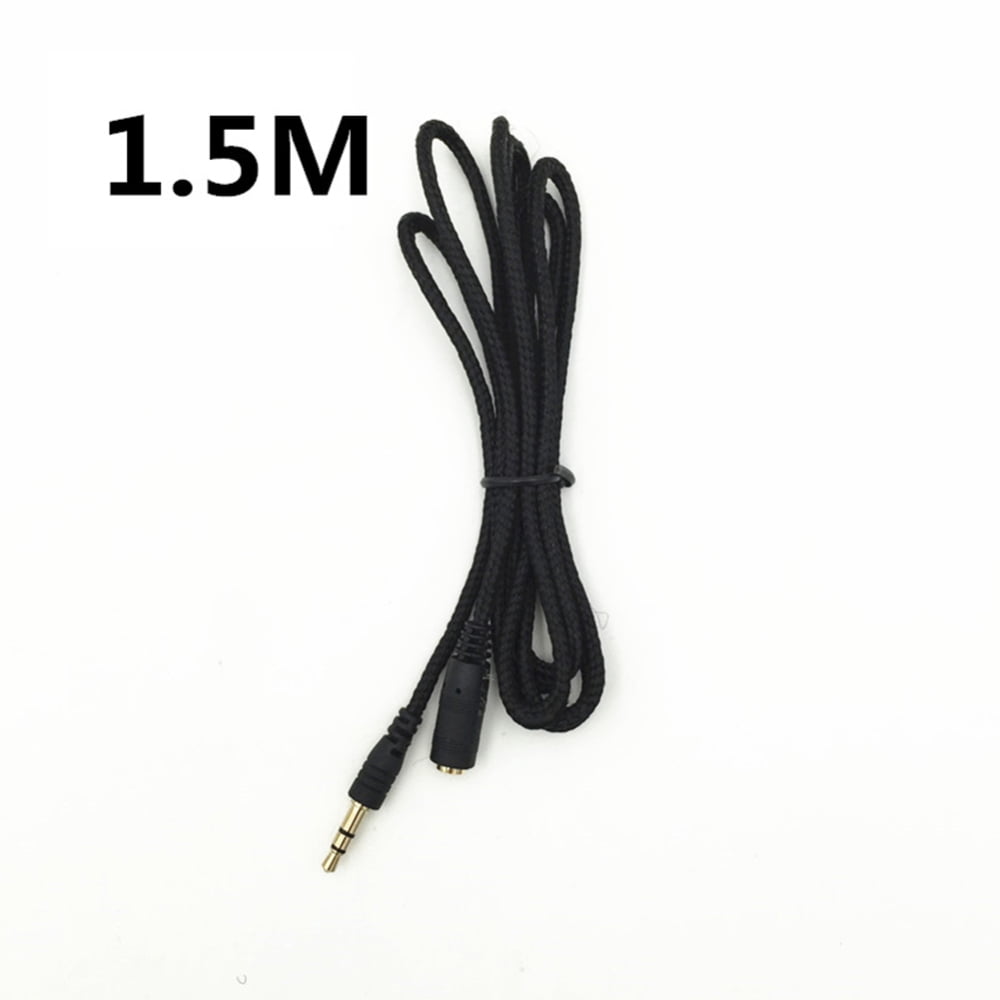 1.5m/2m/3m 3.5mm Jack Female to Male Earphone Headphone Stereo Audio ...