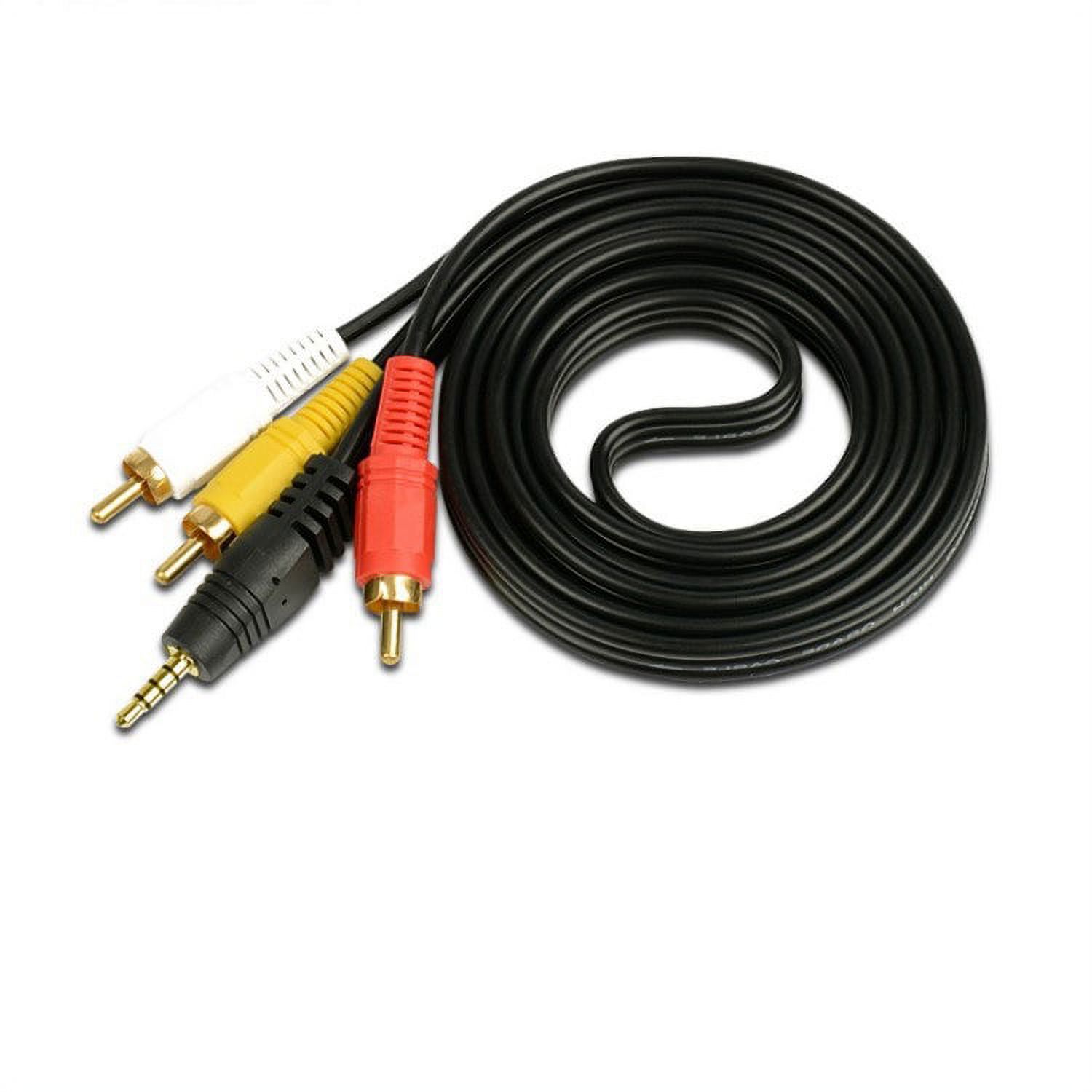 1.5m 3.5mm to 3 lotus cable 1 minute 3/1 minute three audio and video ...