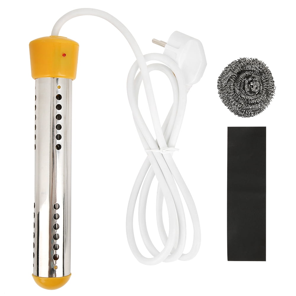 1.5m Long EU Plug Immersion Rod for Household Water Heating, Yellow ...