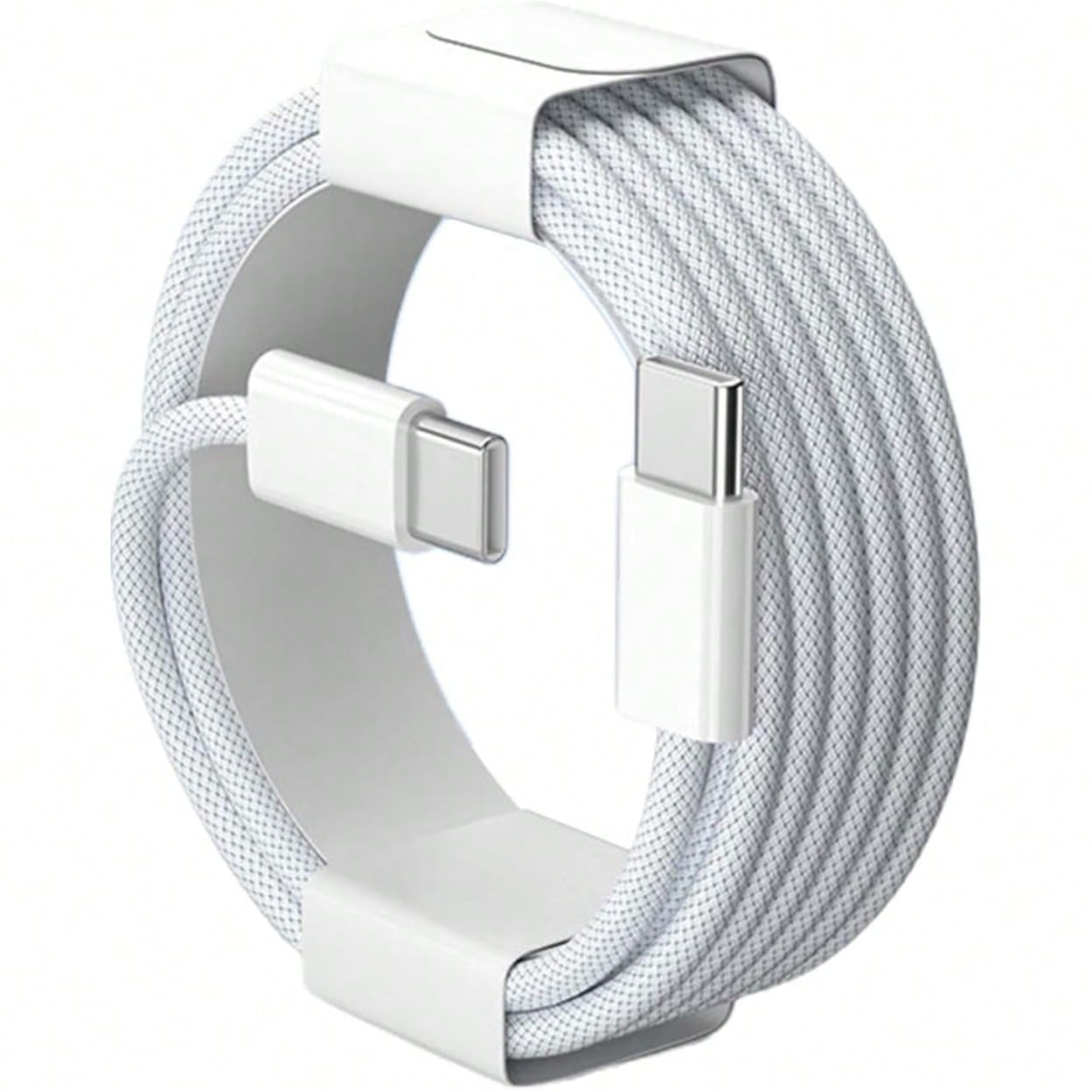 1.5m Nylon Braided USB-C to Type-C Fast Charging Cable – 60W PD Data ...