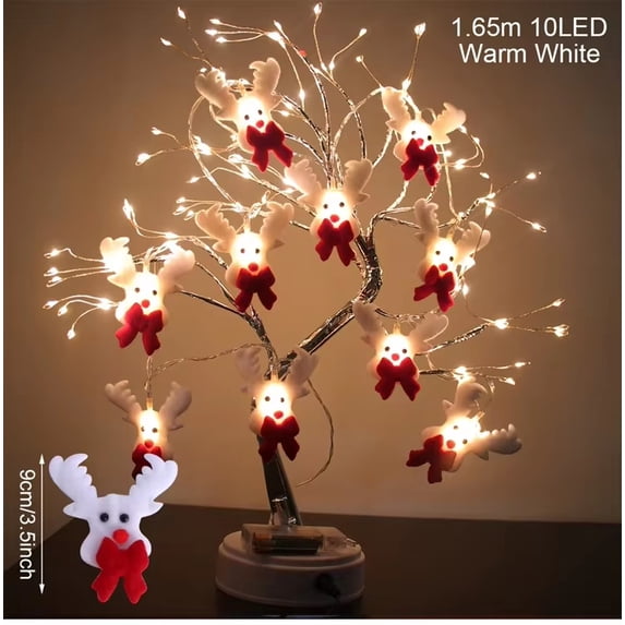 1.5m Snowman Christmas LED Garland String Light – Merry Christmas Home ...