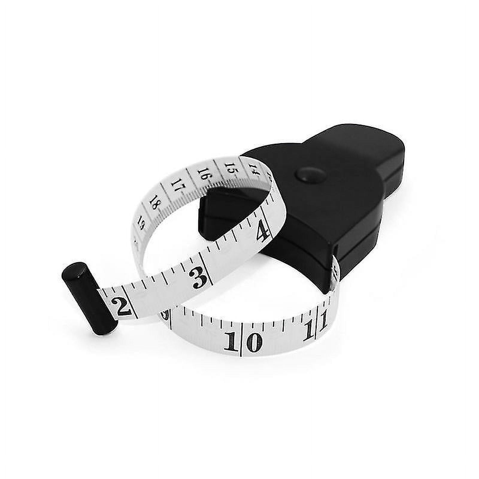 1.5m Waist Measurement Tape Black Waist Leather Tape Measure With ...