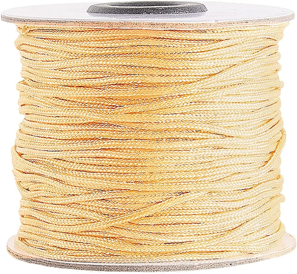 1.5mm 100 Yards Nylon Thread Blinds String Beading Cord Bracelet String ...